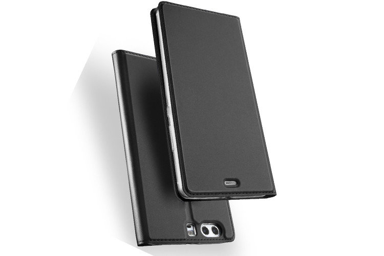 Book Style Design Huawei Phone Cases M3 PU Leather With Card Slot / Stand Function
