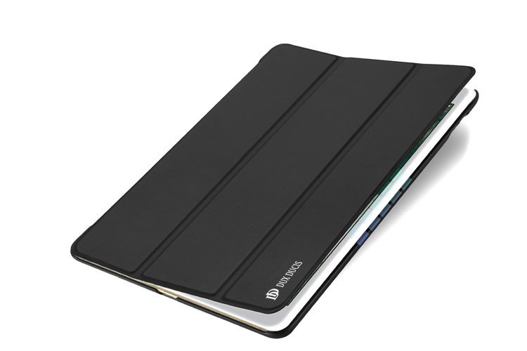 Magnetic IPad Protective Case Black PU Leather Shockproof For IPad Air 2 Case