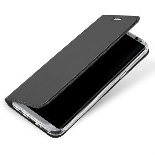 Ultra Thin Samsung Galaxy S8 Plus Pu Leather Phone Cases Environment Friendly