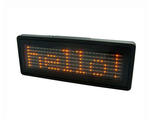 Programmable LED Name Card Green color B729TO