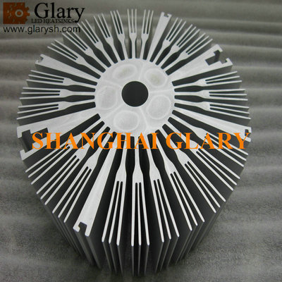 GLR-HS-269 171mm round aluminum extrusion heatsink, 6.732" led cooler