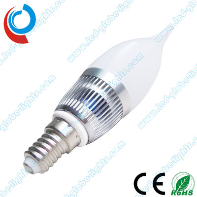 No Flicker 3000k, 5000k, 6000k 3W E14 LED Candle Light for Candles Droplight, Wall Light