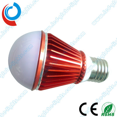 7W 560, 600, 680 Lumens SMD E27 / E26 High Brightest LED Light Bulbs with Colored Housing