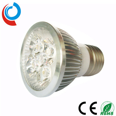 Aluminum Lamp 4w High Power GU10 E27 LED Light Bulbs / 240 250 300 Lumen (50000h life)