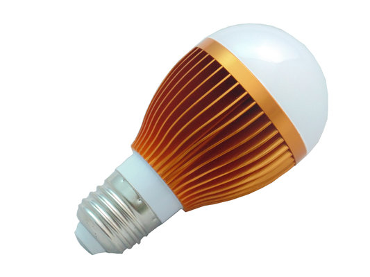 7w E27 Globe Dimmable Led Light Bulbs Warm White For Interior , 50 - 60Hz