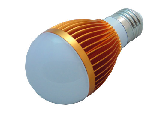 7w E27 Globe Dimmable Led Light Bulbs Warm White For Interior , 50 - 60Hz