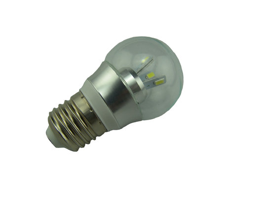 0.5pf Indoor Aluminum Dimmalbe Led Ball Light Bulbs E27 420lm , 10 x 0.5w