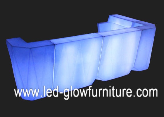 Waterproof IP65 LED Light with bluetooth speaker , Glowing LED bar counter and stools