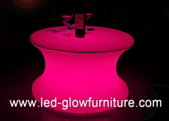 Waterproof Led outdoor furniture , lighting glowing bar table / stools
