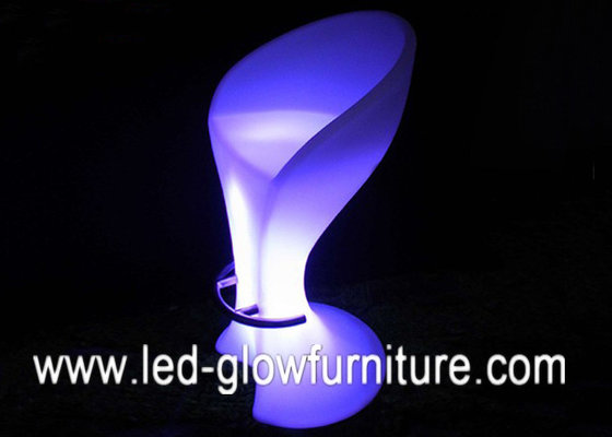 Eco  -friengly PE Illuminated led bar furniture counter and high cocktail stool