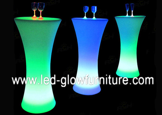 Nightclub LED Illuminated Table / Light Up cocktail / pub / poseur table