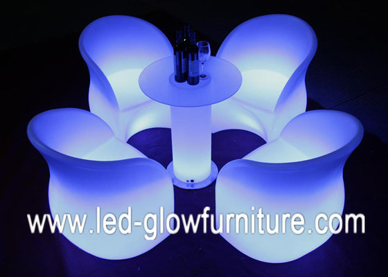 Flower shape 8 - 32 Color And 4 RGB Color Changed LED Sofa for club disco pub