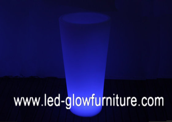 Low carbon illuminated decoration pillars wedding LED cylinder light for party / club