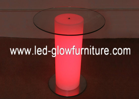 IR / RF Remote Controller RGB square LED illuminated column table Waterproof