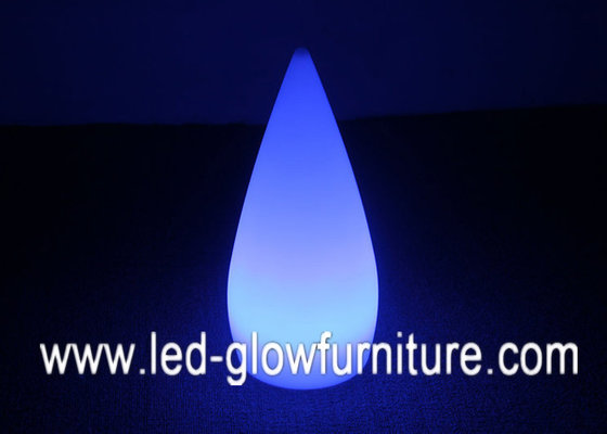 Polyethylene Water drop Led Lamp Bluetooth Speaker for outdoor / indoor