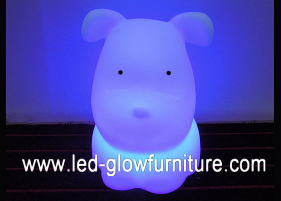 IR / RF Remote Controller LED Decorations Duck and dog animal light for wedding , home