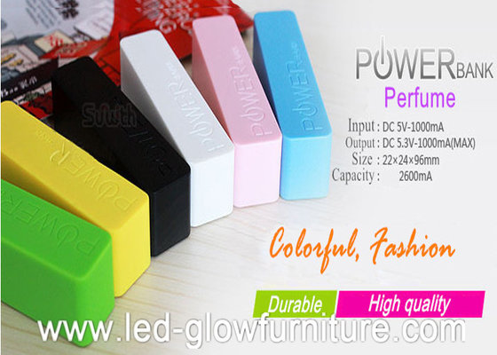 White , Black Perfume 5200mah qi wireless charging power bank built in micro usb