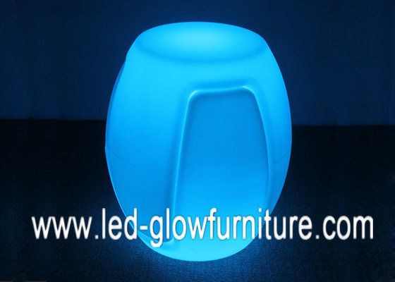 Rechargeable battery Plastic RGB Color led glow balls , glowing led bench