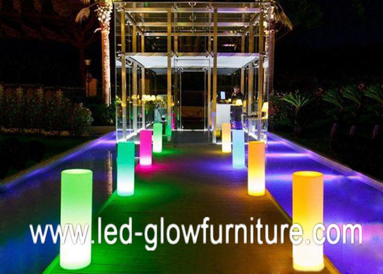 Colorful lights LED Pillars with 16 single color and 4 RGB multi color changed