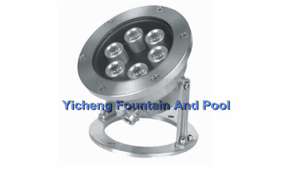 Casting SS304 DMX512 LED Underwater Fountain Lights , DC 24V 2700k - 6500k LED Par Lights