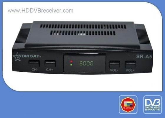 ALI3329 SR A5 Mini Digital Satellite Receiver Support BISS , TKGS , Dongle