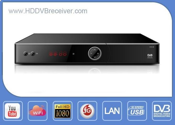 Black Gshare Full HD DVB S2 Satellite Receiver 1080P H.264 IKS Sharing for Africa