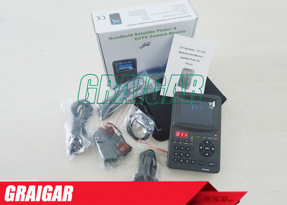 Handheld Satellite Finder & CCTV Camera Monitor KPT-968G DVB-S2 HD TV Signal Receiver