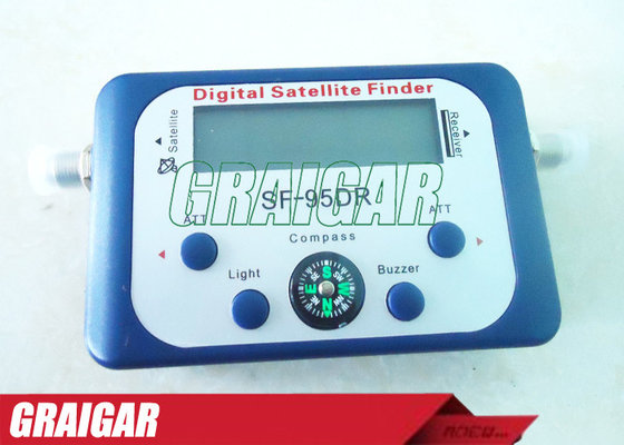 SF-95DR Digital Satellite Signal Meter Operating voltage 13V - 18V Resistance 75 Ohm