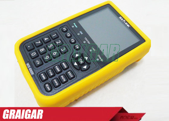 TV HD Satellite Receiver Satellite Direction Finder WS-6909  2Mbps ~ 45Mbps 3.5 Inch  TFT LCD Screen