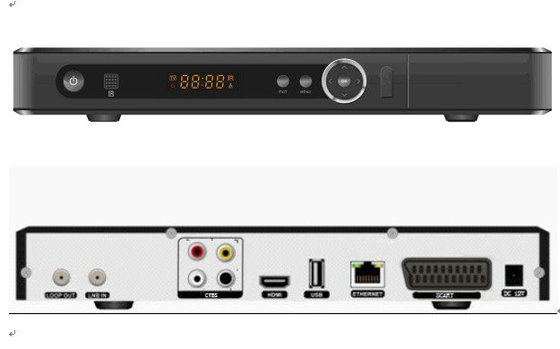 Digital Terrestrial Receiver HD T2 Satellite TV Receivers with Parental lock function