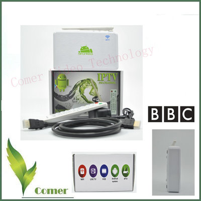 500 Channels Arabic IPTV BOX Android IPTV Box HD Android Cortex A9 With IP Camera