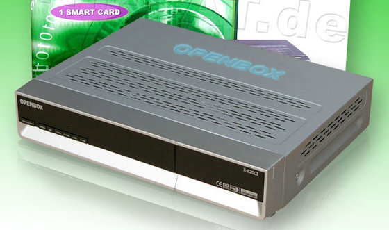 MPEG 2 / DVB OPENBOX X820 High Definition Satellite Receiver With STI5518 / SHARP Tuner