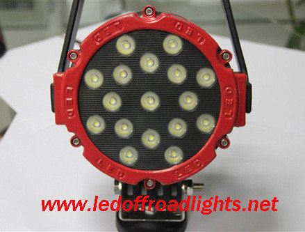 12V waterproof IP67 51W LED work light,head lamp