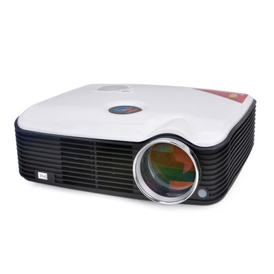 360 Degree Flip 2500lumens 800 × 600 LED Mini Projector With HDMI / USB / TV
