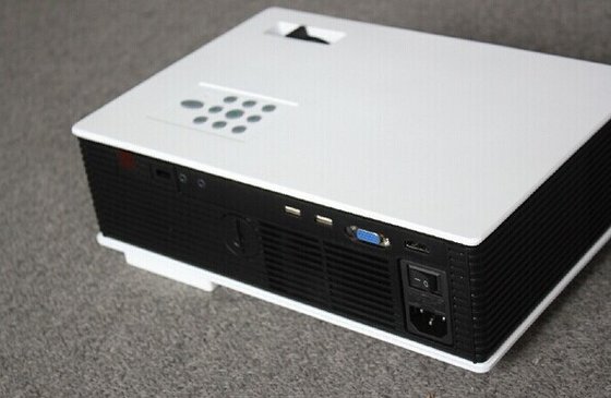 Full HD LED Mini Projector UC80 Korean version home theater Beamer with HDMI