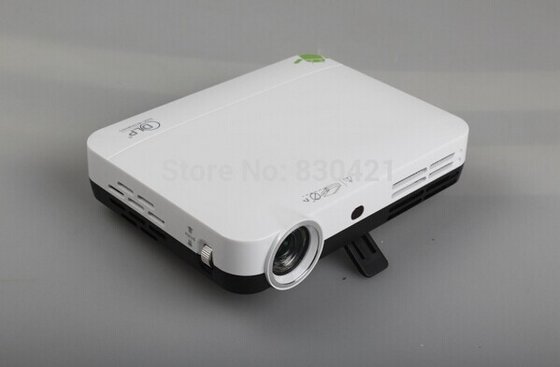 Smart DLP LED Mini Projector with 3D WiFi For Home Theater Portable Projectors