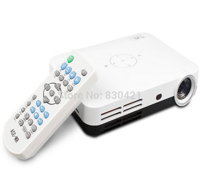 DLP Beamer LED Mini Projector Multimedia Projector Q Shot1 With Full 3D