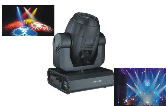 Color wheel Theatre / KTV 575Watts Moving Head Lamp Light With 12Channels