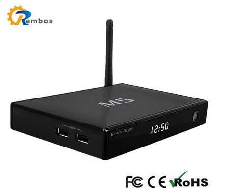 Arabic IPTV Box with 400+ Free Channels Android 4.4 Television Set Top Box 1GB / 8GB H.265