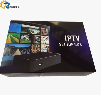 Linux MAG250 Arabic IPTV Box with Media JavaScript API , High Definition Television Set Top Boxes