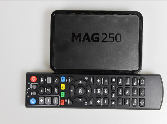 Linux MAG250 Arabic IPTV Box with Media JavaScript API , High Definition Television Set Top Boxes