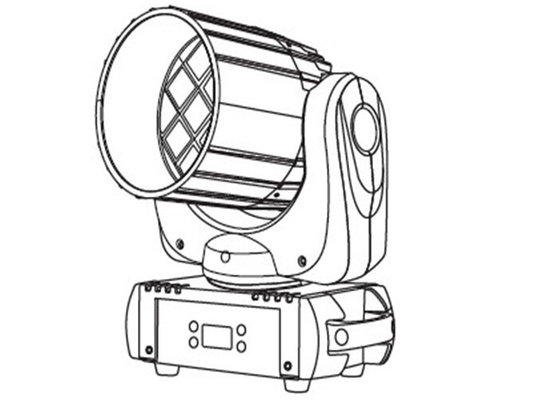 Party Stage Led Moving Head Spot Lights High Power LED Moving Heads Beam Lighting