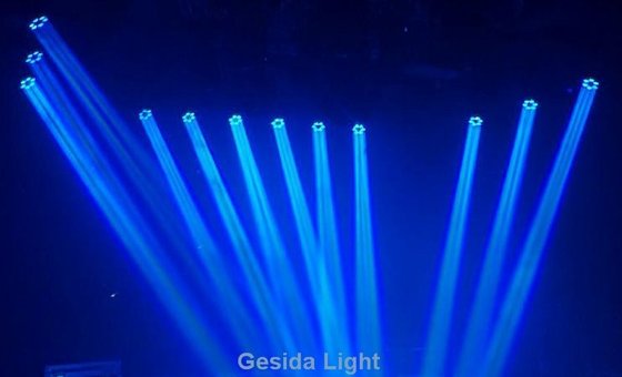 6pcs 10W RGBW 4IN1 mini Bee Eye led moving head beam light