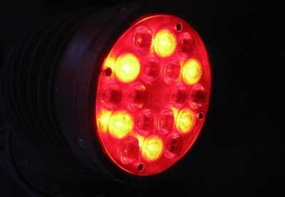 RGB LED Moving Head Lights , DMX 512 LED Mini Moving Head Wash 18X3W