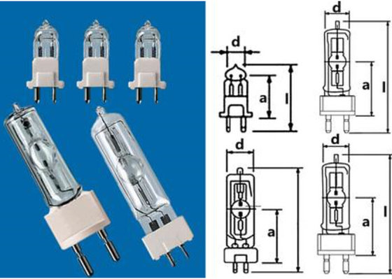 Rotating Stage Light Bulb for Disco Club and Party  / Moving Head  Stage Lamp Bulb