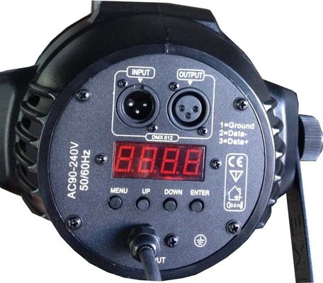 60 - 120W RGB LED Par Lights 180W 3 in 1 Nightclub Stage Lighting