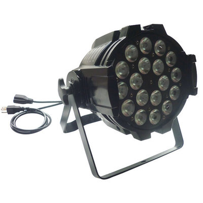 Color gradual /  jump change 18pcs 4in1 RGBWA  Led Par Light for Events & Entertainment