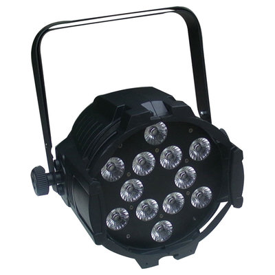 Super bright DMX 512 Disco LED PAR Lights 12X 5 IN 1 RGBWA Stage Light