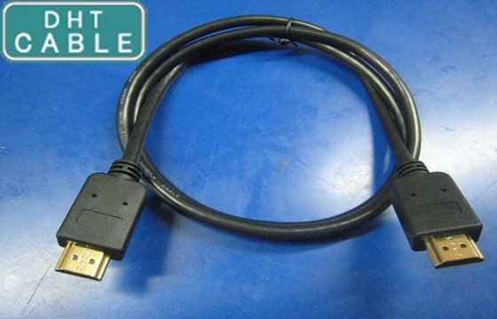 HDMI 1.4 Version Custom Cable Assemblies for HDTV , PS3 , Blu-ray Supports 2160P / 3D / 4K