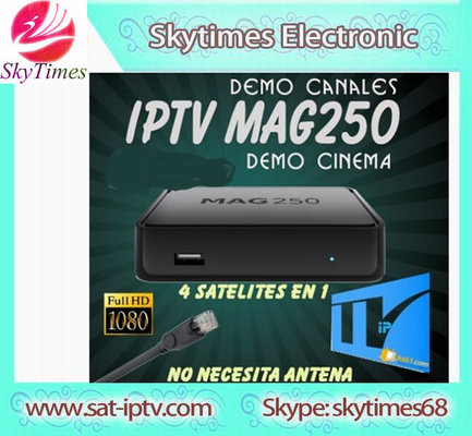 MAG 250 Best Selling Linux IPTV Box  OTT mag 250  European IPTV IPK mag250 Set Top Box Hot Arabic IPTV BOX